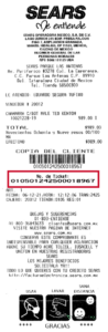 Sears | Facturar Ticket EN LINEA 【 Paso a Paso 2026】