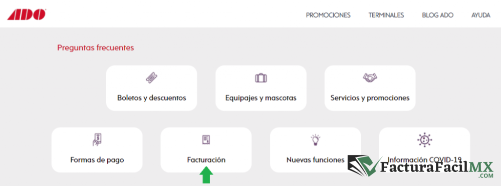 Ado | Facturar Ticket EN LINEA 【 Paso a Paso 2026】