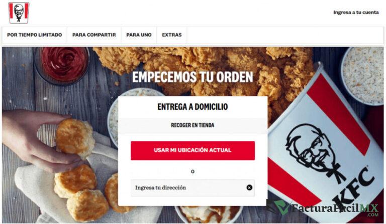 KFC | Facturar Ticket EN LINEA 【 Paso a Paso 2025】