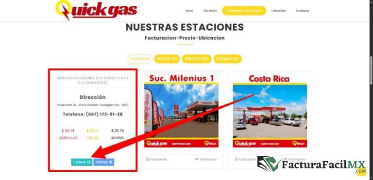 QuickGas | Facturar Ticket EN LINEA 【 Paso a Paso 2026】
