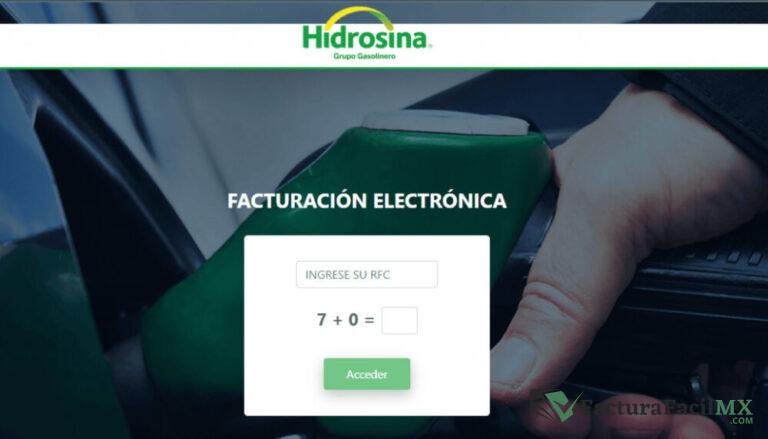 Hidrosina | Facturar Ticket EN LINEA 【 Paso a Paso 2026】